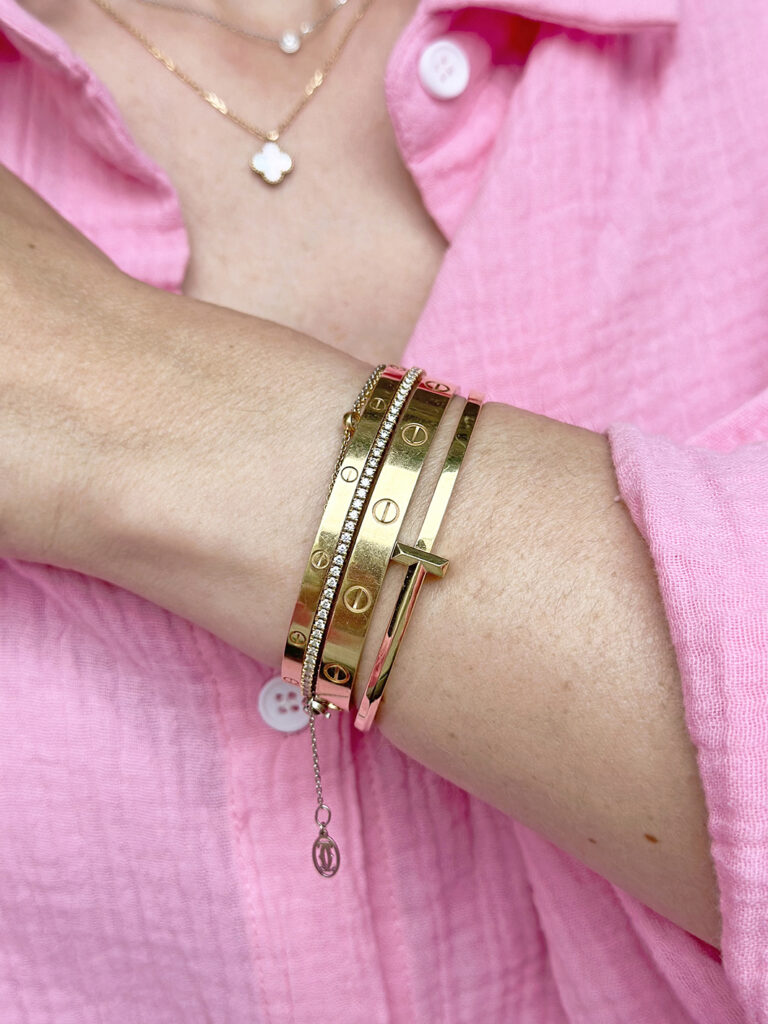 CARTIER LOVE & TIFFANY T1 ARMREIF STACK IDEEN - CosyFoxes - Family ...